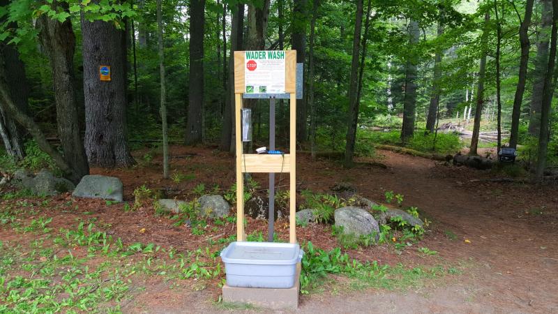 Wader Wash Stations | Ausable River Association